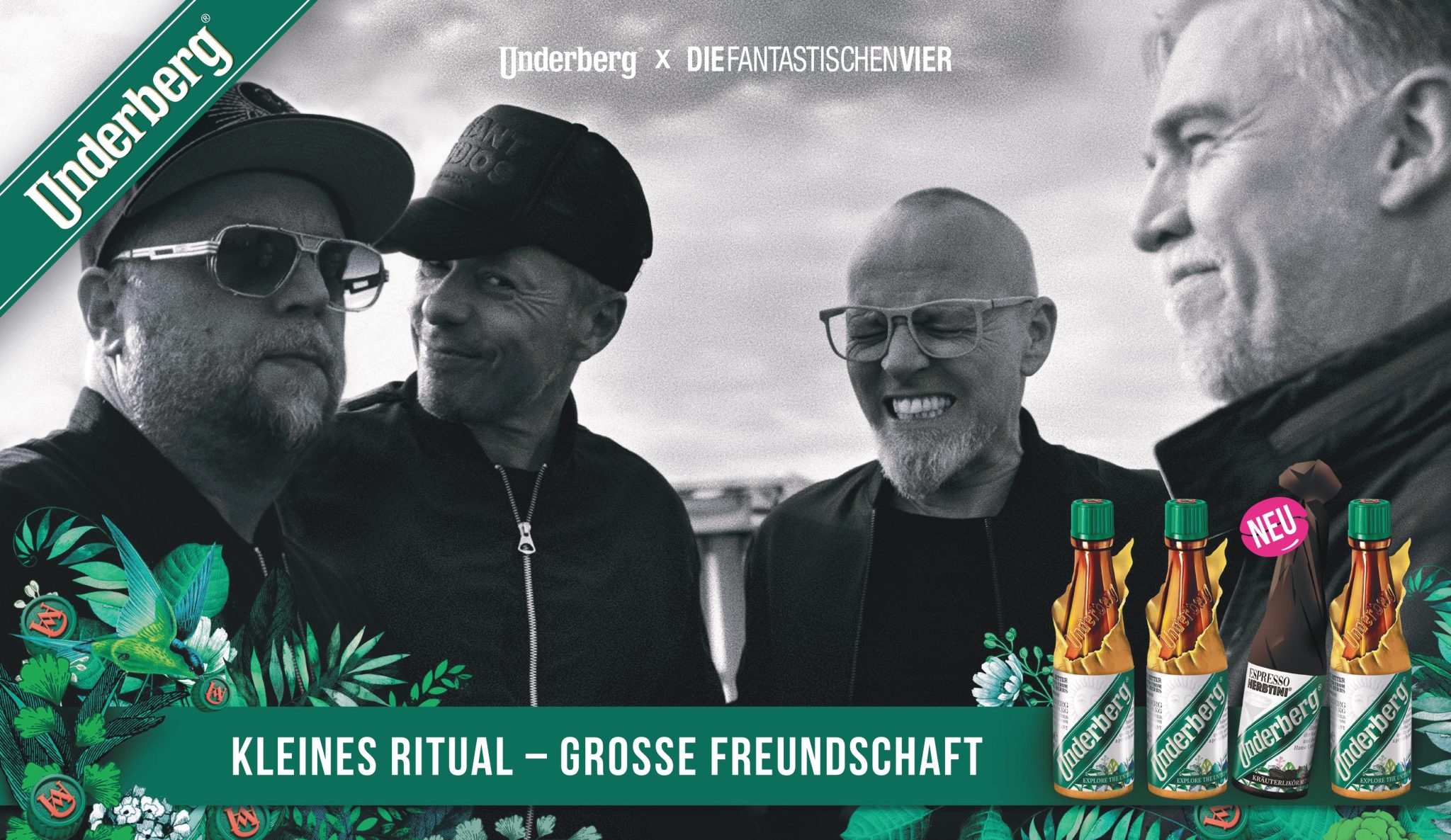 UNDERBERG x DIE FANTASTISCHEN VIER - Radar Media GmbH
